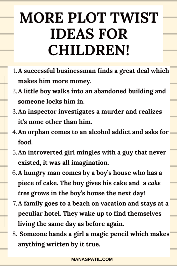 7 Great Plot Twist Ideas For Your Story Madman s Journey